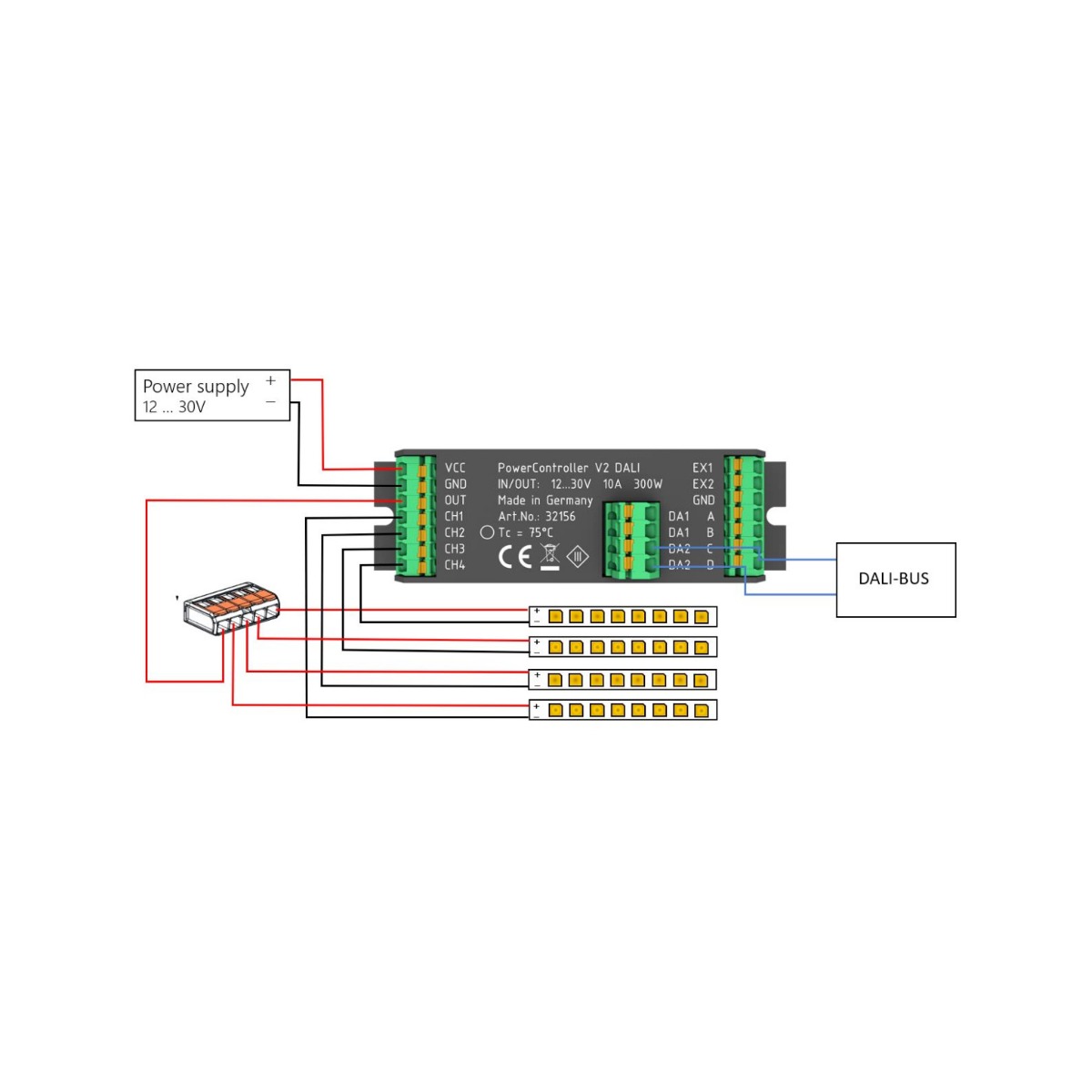 Zexstar - LED Universe Premium PowerController V2 Light Control Unit ...